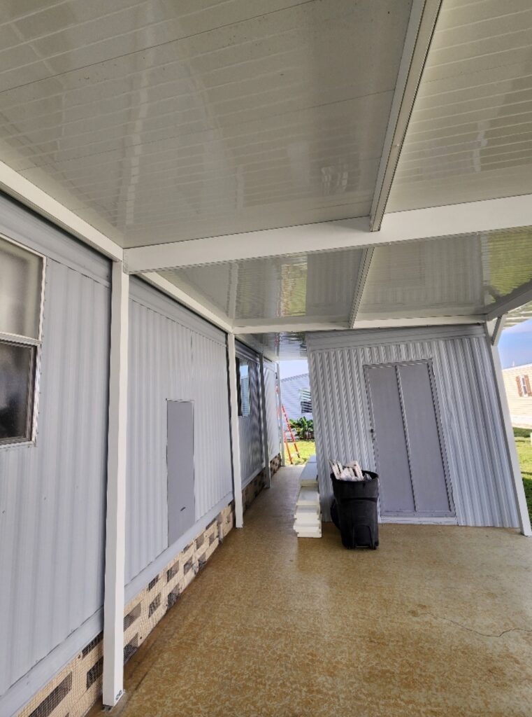 Aluminum Carports & Lanais Installment in Bradenton by 2Guys Gutters